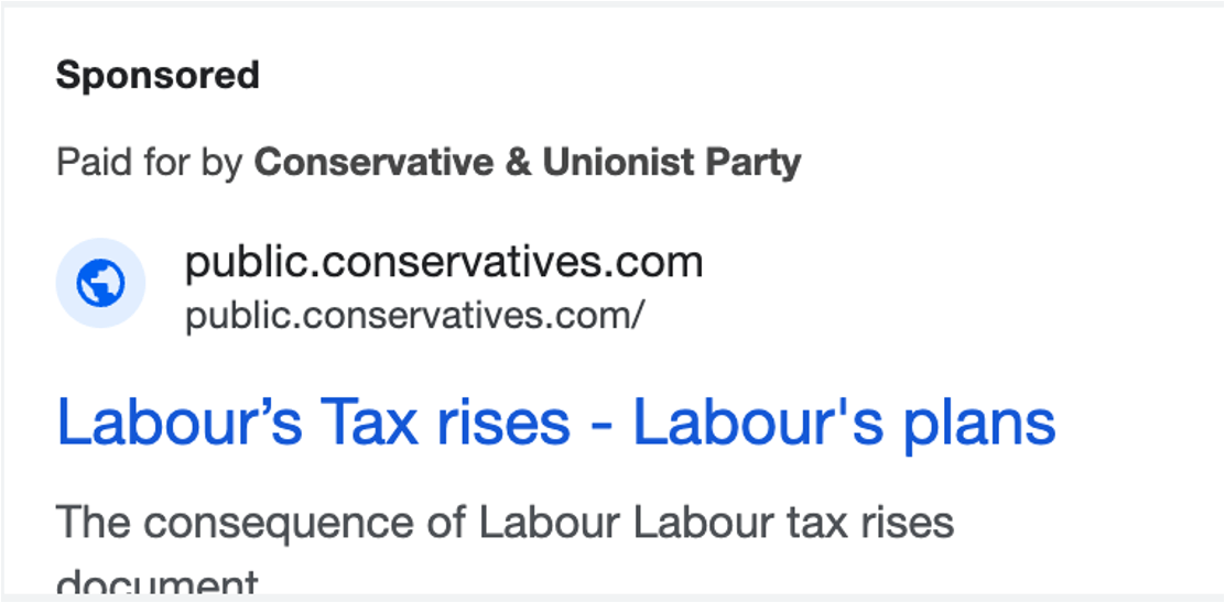 How have the political parties used paid media in the 2024 election?